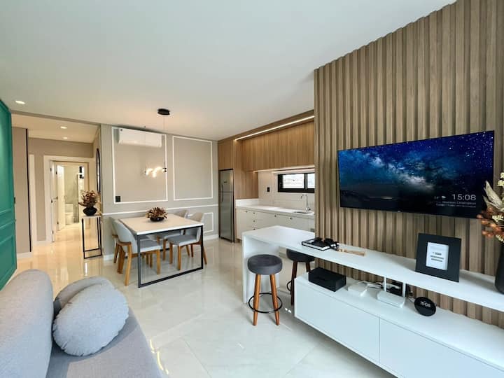 115g - Lindo Apto A 200m Da Praia - Bombinhas