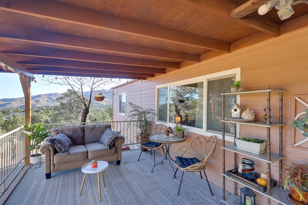 Vue sur les montagnes Hualapai sur 2 acres : maison « Thunderhead ...