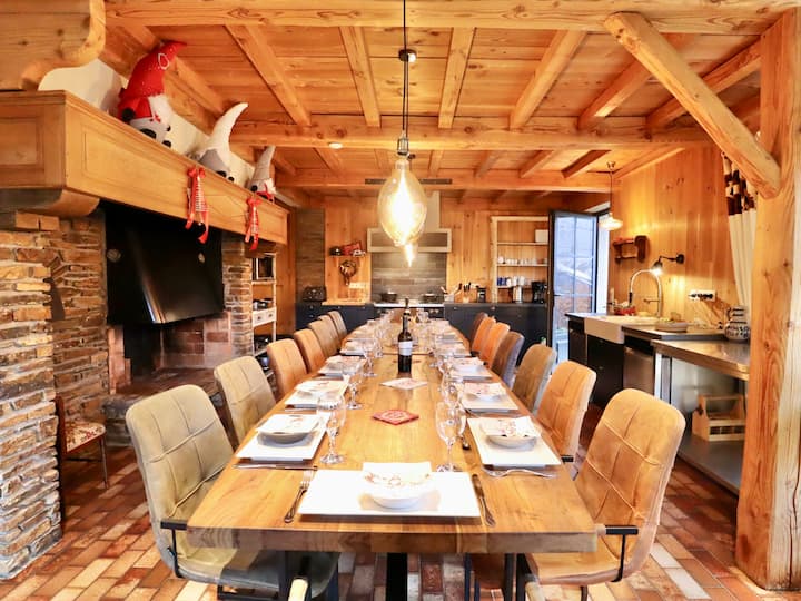 Beau Chalet Rénové Avec Poêle, Billard & Sauna - Vresse-sur-Semois