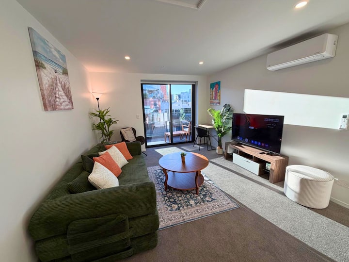 Newly Built 1br Apartment Near Te Kaha Stadium - Christchurch