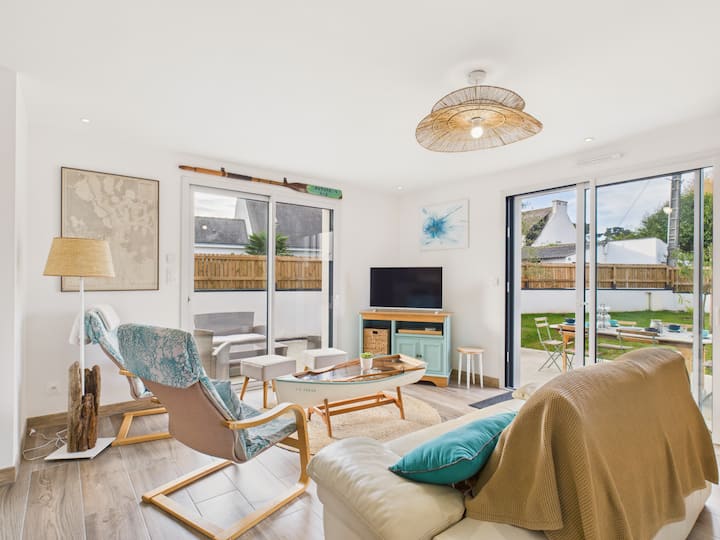 600m Plage - Maison Neuve Pour 6 Adultes 1 Enfant - Larmor-Baden