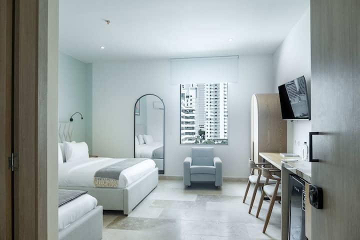 W* | Inviting Loft In The Heart Of Bocagrande - Cartagena