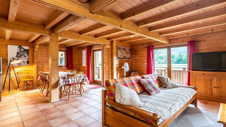 Magnifique Chalet 8/10 Pers, Grande Terrasse - Flaine