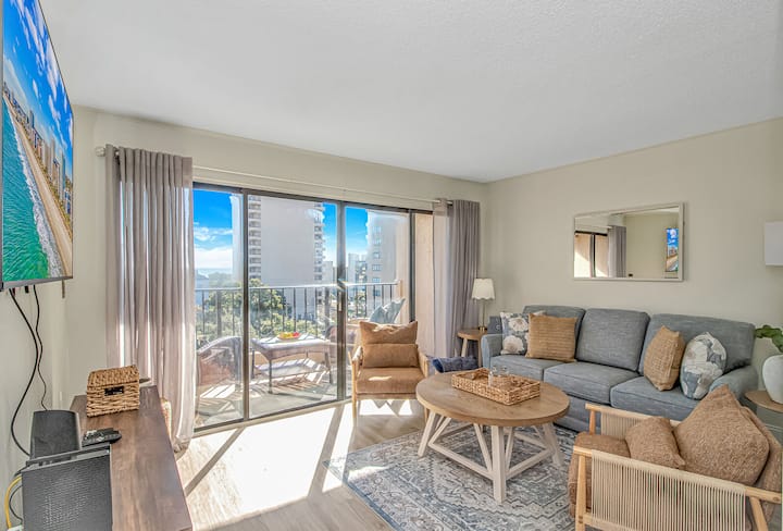 Updated 2 Br Condo With Fireplace-ocean Villas 502 - Myrtle Beach