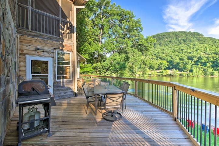 Tenn River Cabin W/ Hot Tub - 10 Mi To Chattanooga - Chattanooga, TN