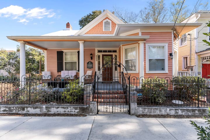 Creamsicle Cottage-6 Blocks From The Water Front - Wilmington