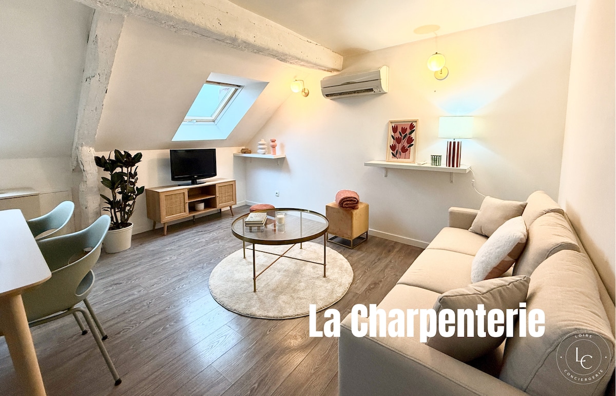 Carpentry - Hypercentre - Close to Loire - Flats for Rent in Orléans ...