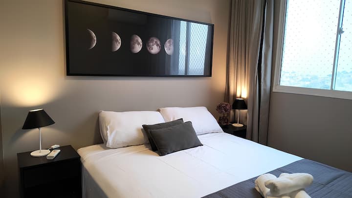 Near Arena Mrv With Parking And 2 Bedrooms - Belo Horizonte