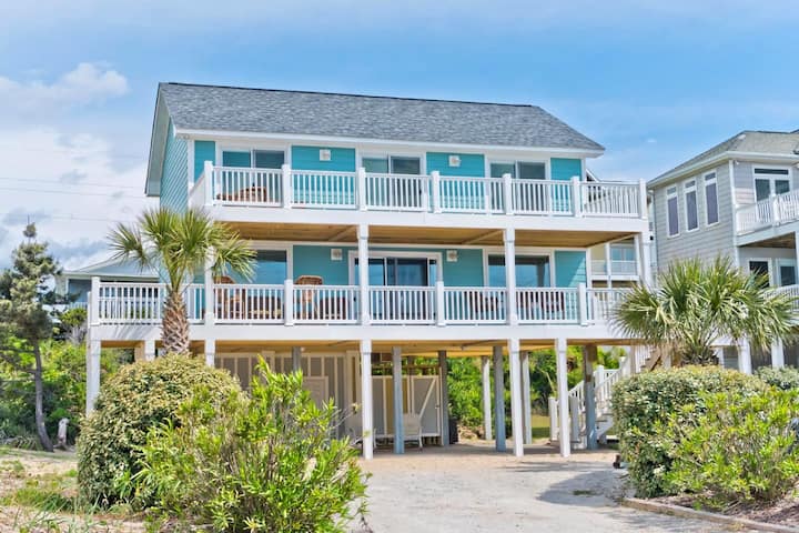 Tip'sea Turtle, Almost Oceanfront Home - Emerald Isle, NC