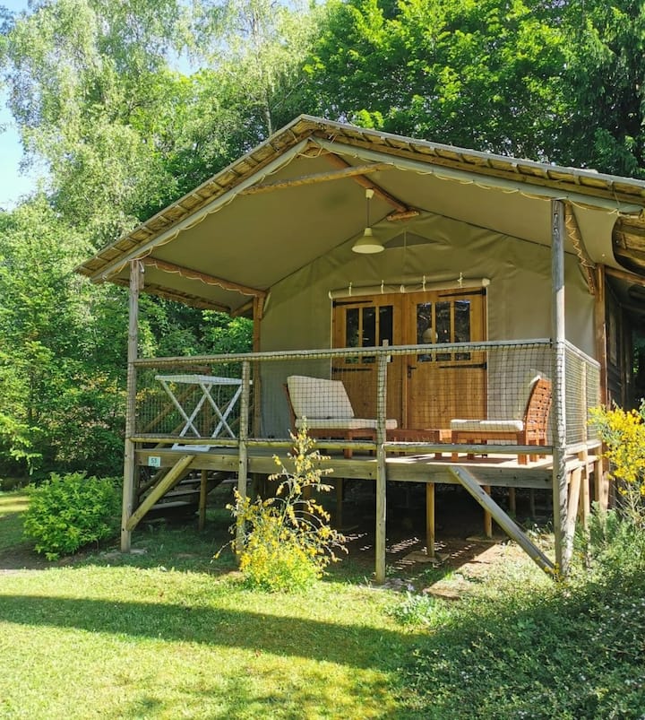 Zecamping 3* Chalet En Bois Sur Pilotis En Corrèze - Égletons