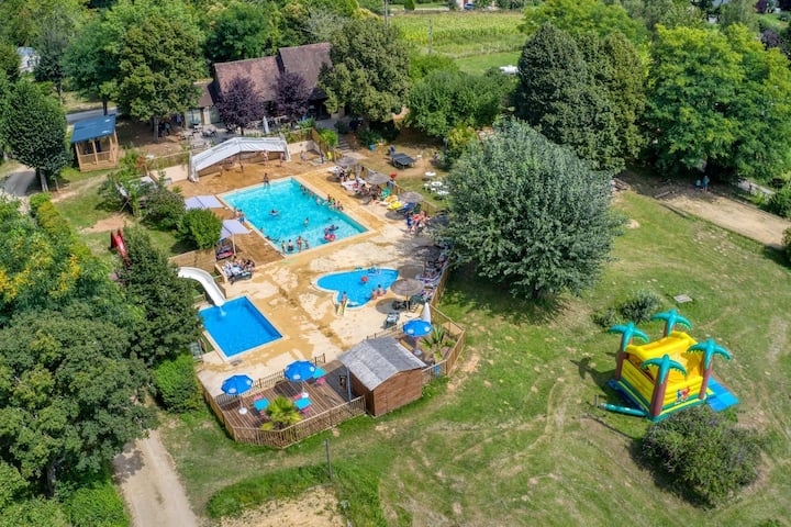 Zecamping 3* Mobil Home 27m² Piscine - Le Bugue