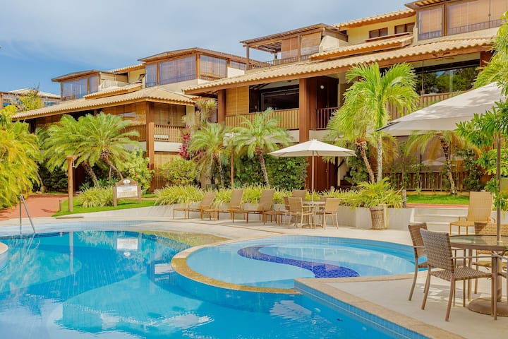 Pf132 Lindo Duplex 3 Suítes - Praia Do Forte - Brésil