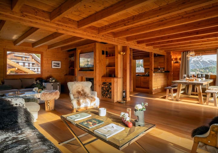 Explorez Le Mercantour Dans Ce Chalet Avec Sauna - Auron