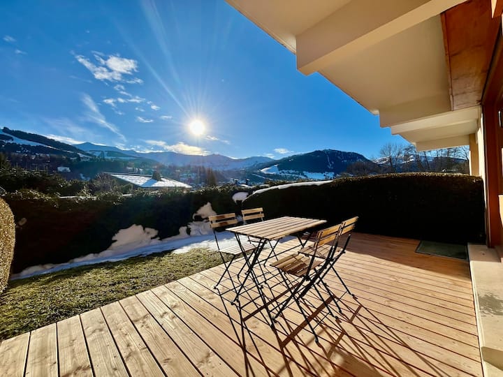 Séjournez Dans Un Appartement Lumineux à Megève ! - Combloux