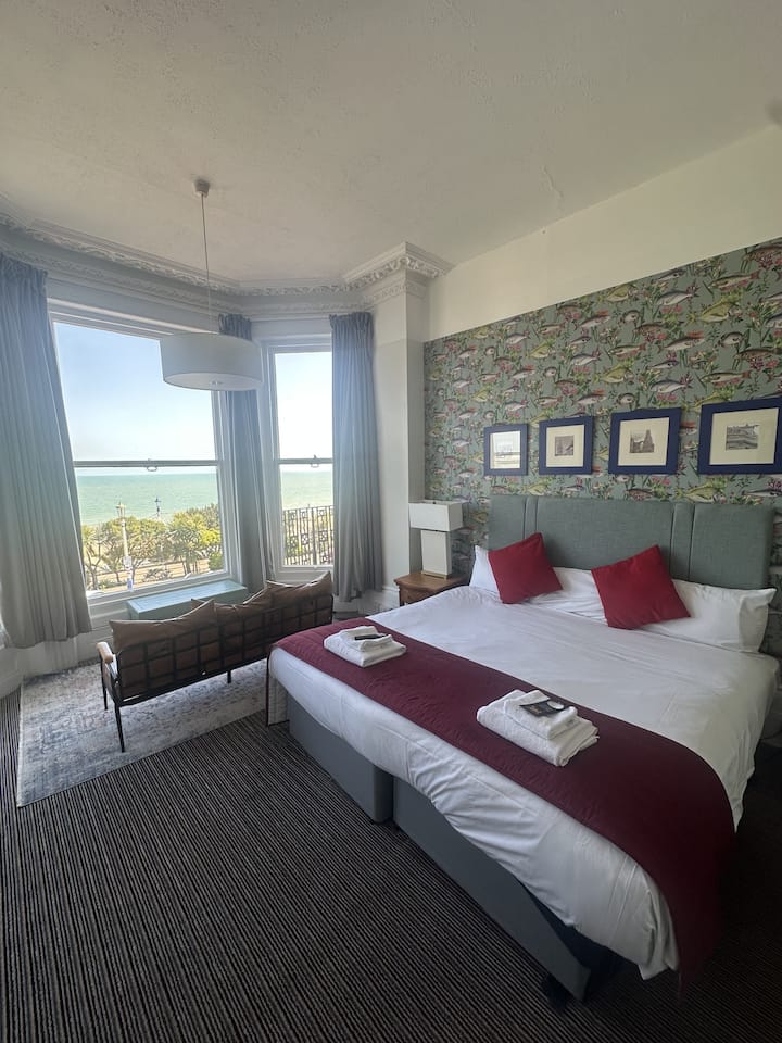 King-panoramique-sdb Privée Avec Baignoire Et Douc - Eastbourne