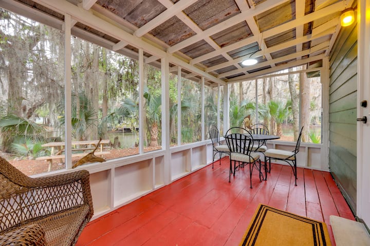 Bass Fishing Paradise W/ Shared Dock In Hawthorne! - Hawthorne, FL