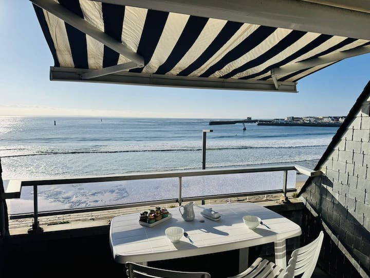 3 Pièces Vue Mer 180, Parking, Centre-ville, Wifi - Plage de Quiberon