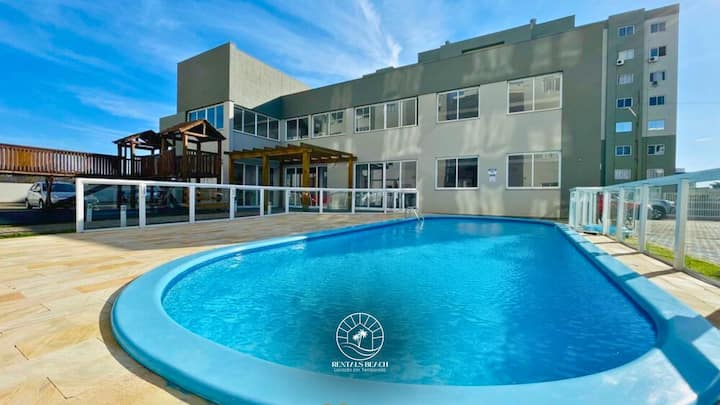 Apto Com Ar | Piscina | 3 Min Do Mar | Aceita Pet - Torres, Brasil
