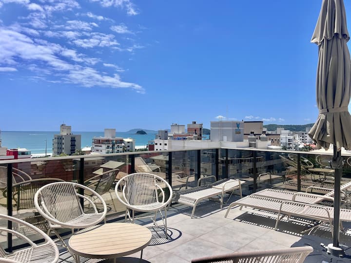 Perfeita! Cobertura Na Praia De Palmas! - Ef02j - Governador Celso Ramos