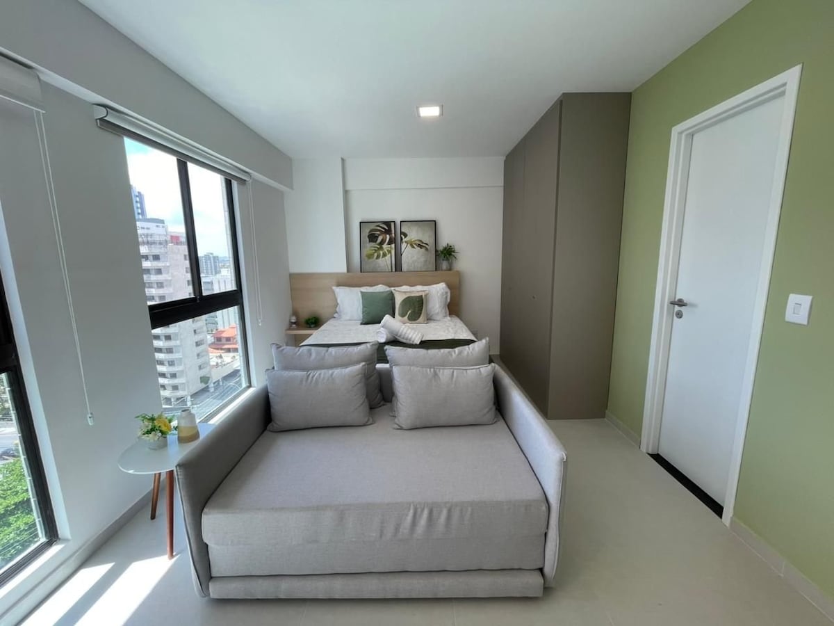 Studio no Beiramar Prince Beach Home - Apartments for Rent in Jaboatão ...