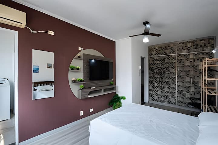 Praia Do Embaré Wi-fi | Ar Condicionado - Brazil