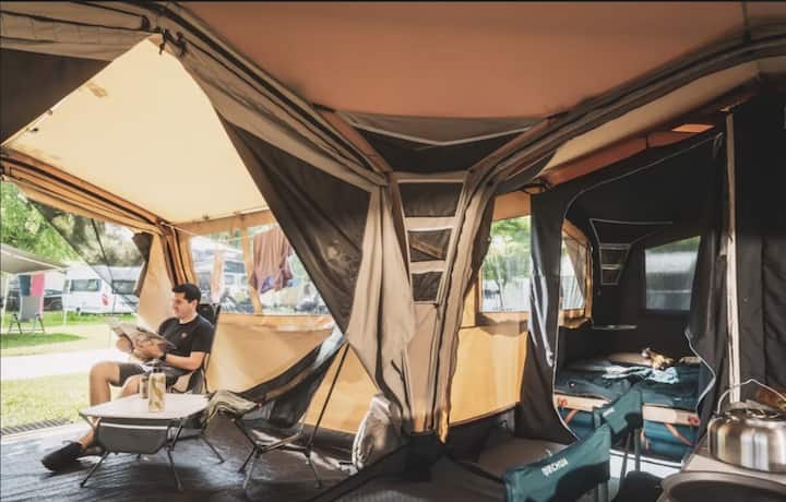 Savannah Lodge 4 Pièces 6 Personnes Sans Sanitair - Nemours