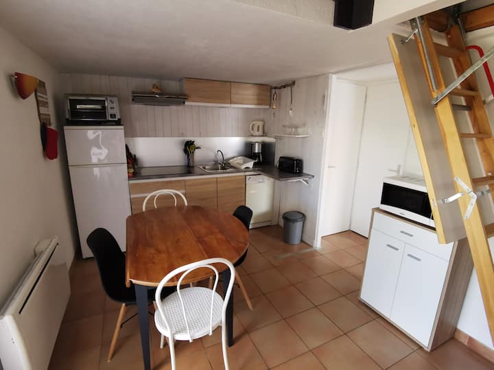 Maisonette Avec Piscine Et Parking, Proche Plage - Angles