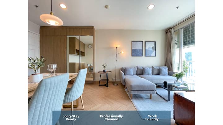200m To Bts • Workspace+kitchen • Sauna • Sontana - Thailand