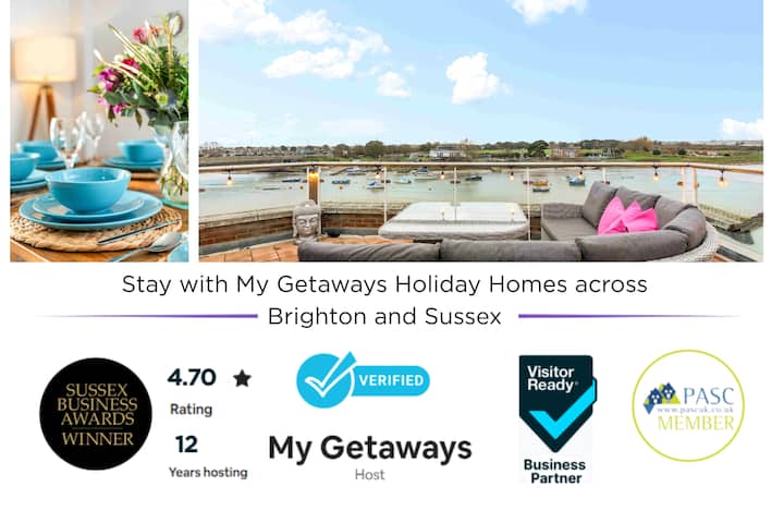 River Heights With Views Parking |By My Getaways - Brighton and Hove