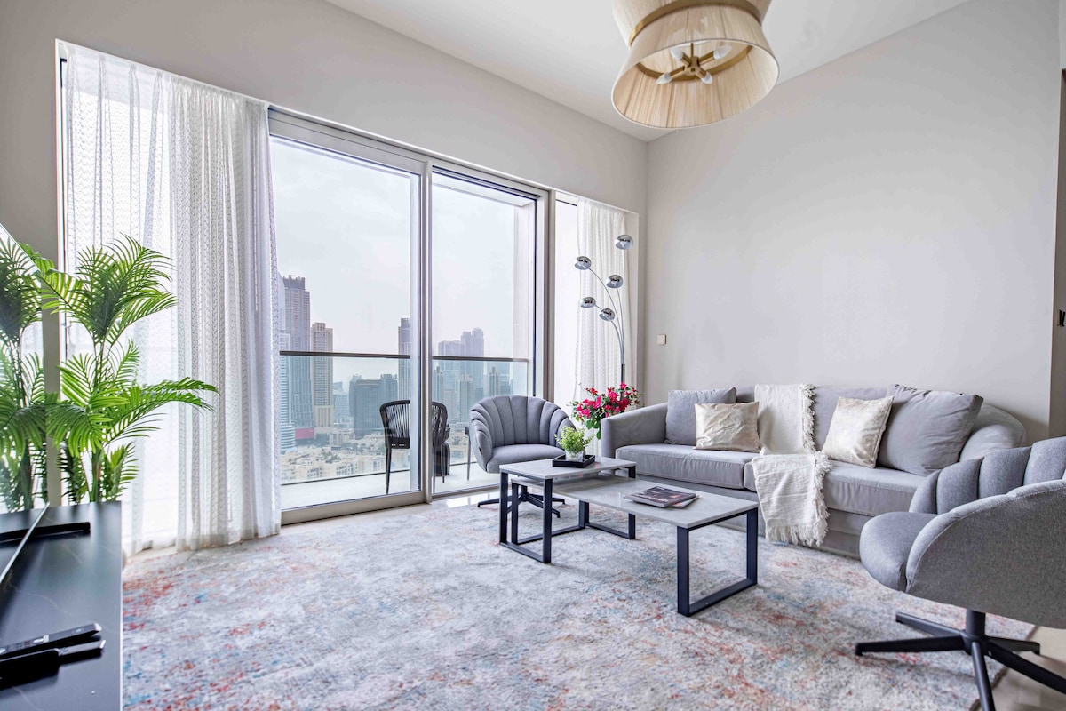 Impresionante 2BR|Vista completa a Burj y fuente - Centro de la ciudad ...