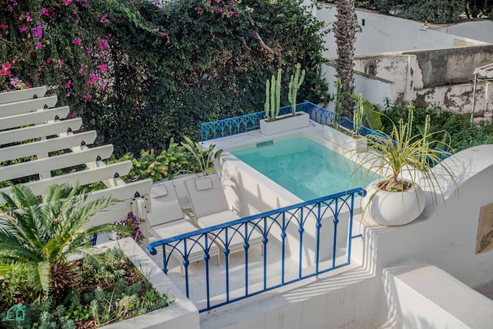 Villa D'amen Piscine Chauffée Sidi Bou Said - Sidi Bou Saïd