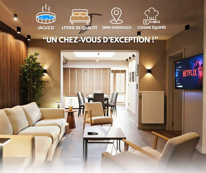 Gîte Familial 6 Pers Balnéo Proche Pairi Daiza - Lessines