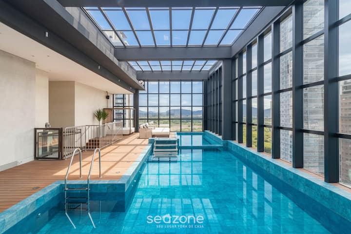 Studio In Build. W/ Pool, 220m Fr Beach Ffs1009 - Itapema