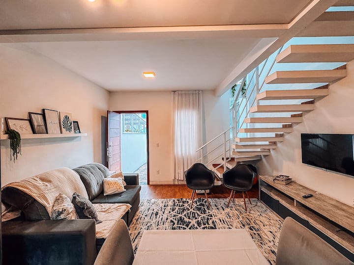 Casa Confortável 2 Suítes / 5 Min Do Centro - Brusque