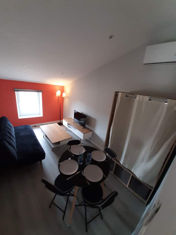 Apt 103 - T2 Cosy - 1 Chbre Avec Tv - Bourg-Saint-Andéol