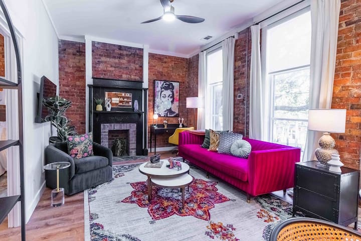 The Scad District Loft | 1br On Mlk Blvd - Savannah, GA