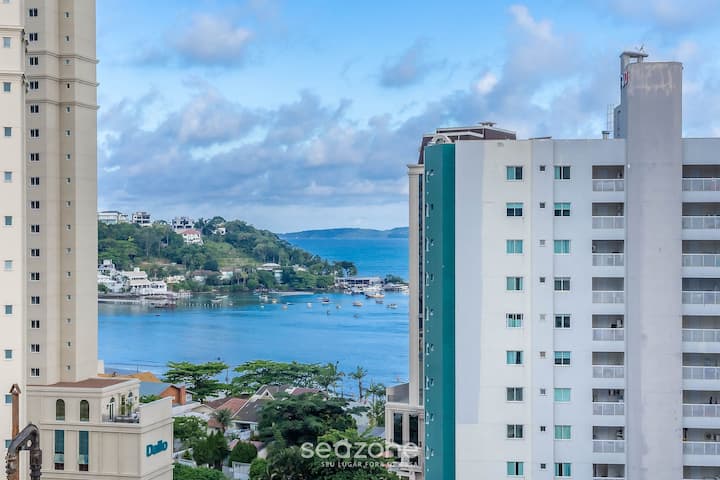 Apt With 3 Suites, Barbecue And Sea View Den1301 - Itapema