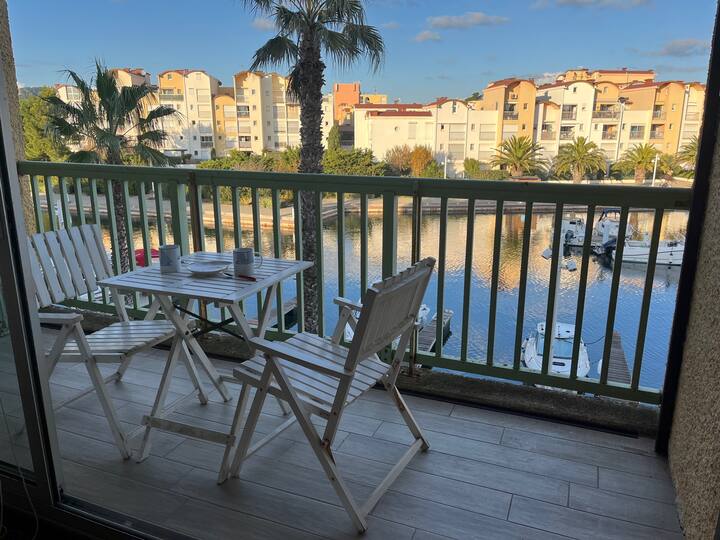 Gruissan - T2 Cosy 4 Pers - Proche Port - Gruissan