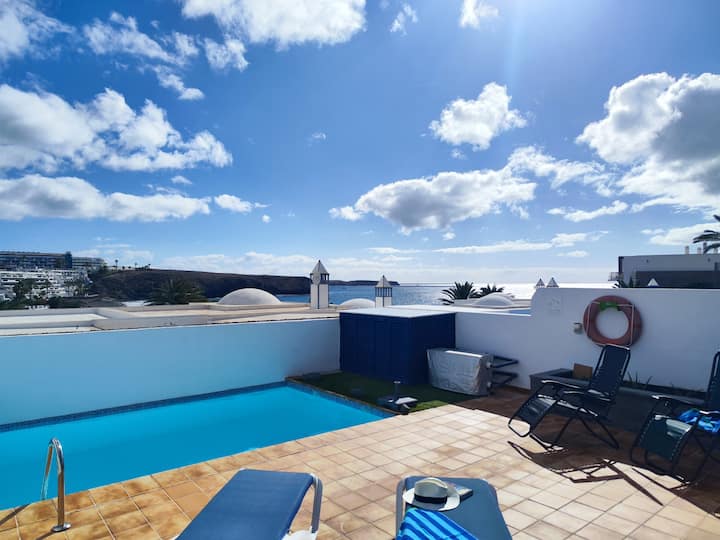 Villa La Casita: Tu Casa Vista Mar En Playa Blanca - Playa Blanca