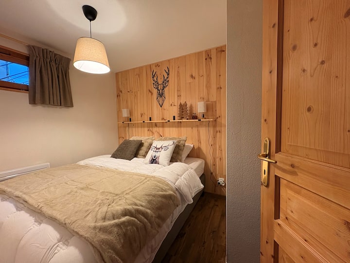 Cosy & Chaleureux - Ski Au Pied - Confort 6 Pers. - Lac de la Croix