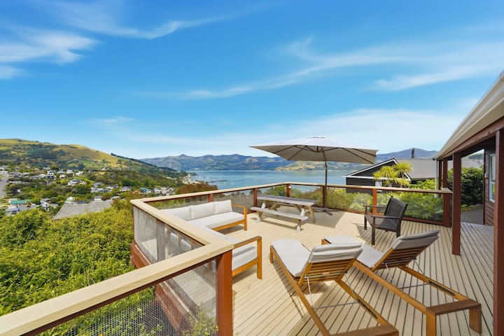 Harbour Heights - Akaroa Holiday Home - Akaroa