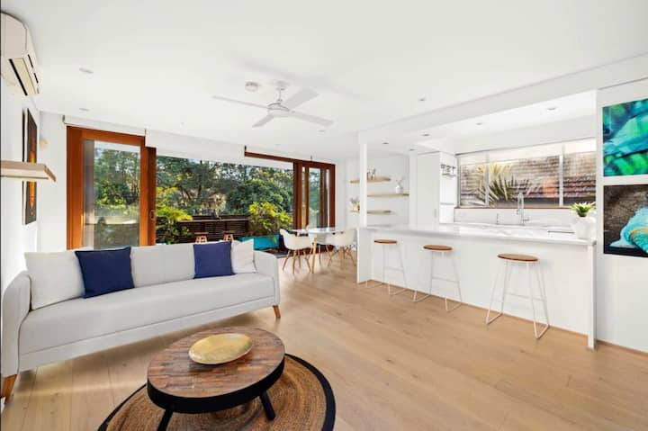 Sunfilled Bondi Retreat, Beach At 500m + Parking - Bondi Beach