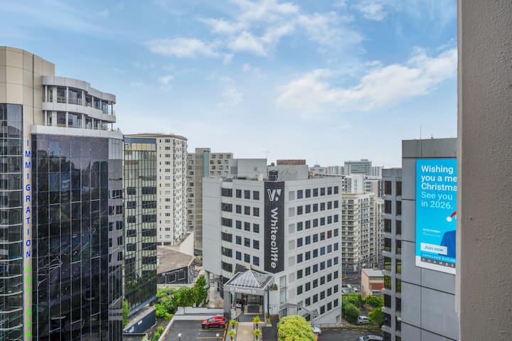 Cityscape Abode Near Hospital, K'rd And Queen St - Auckland