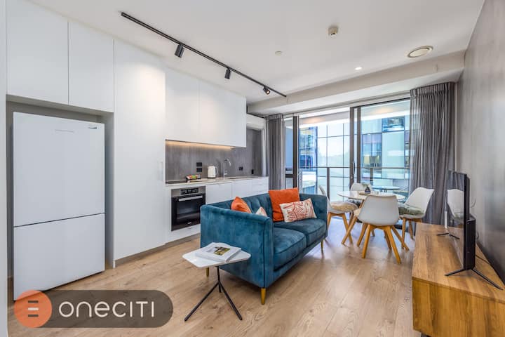 Urban 1br With Ac & Balcony In Auckland Cbd - Auckland