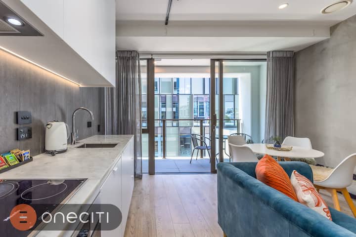 Urban 1br With Ac & Balcony In Auckland Cbd - Auckland