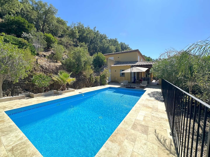 Villa Climatisée Pour 10 Personnes Avec Piscine Pr - La Londe-les-Maures