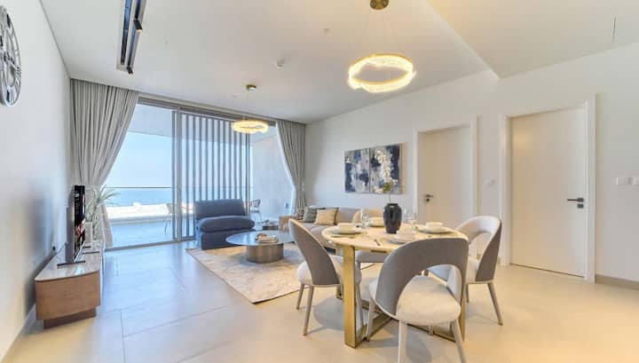 Elegant 1br With Beach View In Al Zorah - Ajman