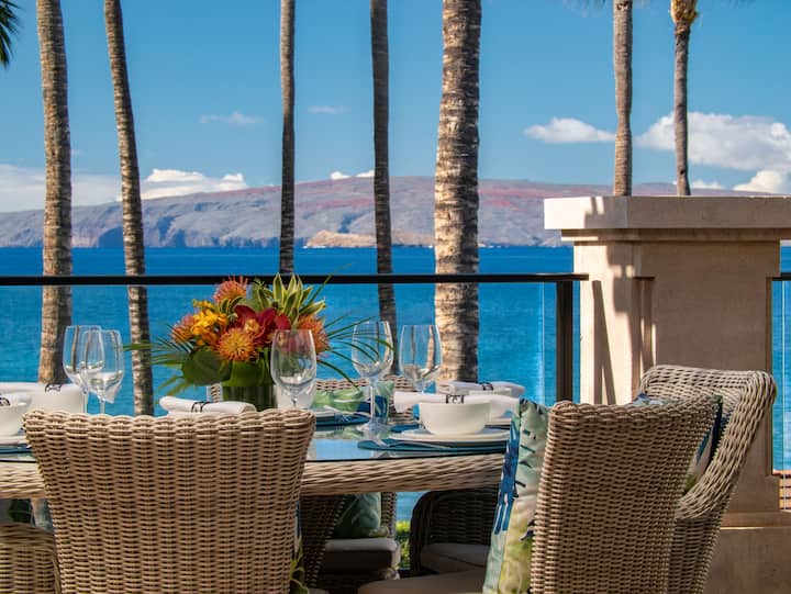 Exquisite Ocean Front Luxury Royal Ilima A201 - Wailea, HI