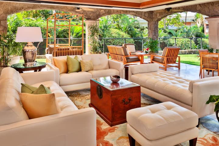 Fabulous Floral Gardens Pool Villa G102! Private Plunge Pool, Large Yard, Sleeps 8! - Maui, HI