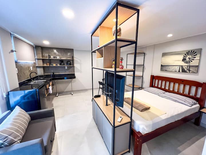 Flat Moderno Ideal Para Casais - Villa Noah 202 - Arraial do Cabo